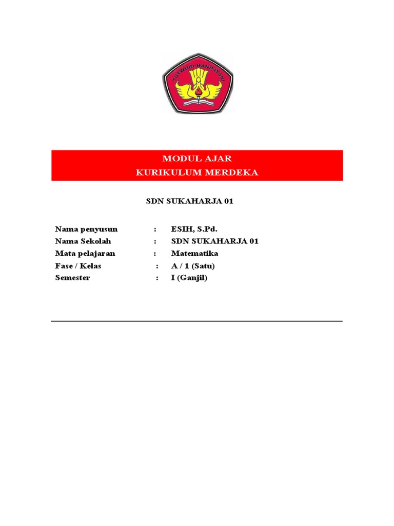 Modul Ajar Kurikulum Merdeka | PDF