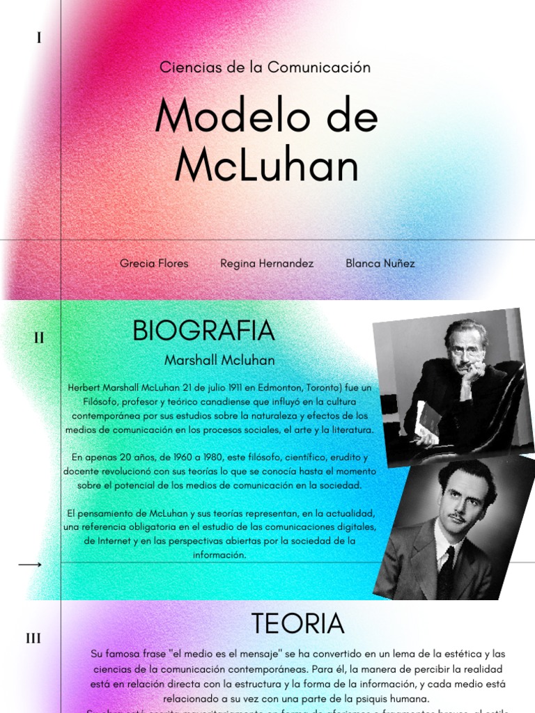 Expo Comunicacion Mcluhan | PDF | Comunicación | Science