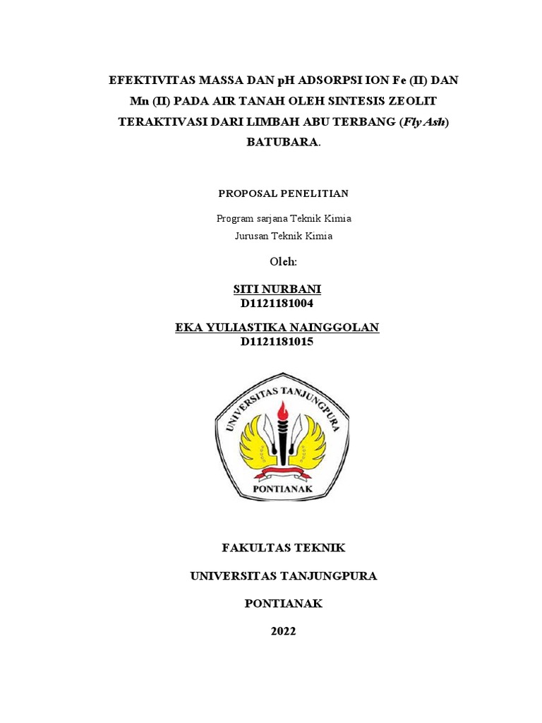 Proposal Penelitian Yang Benar-Benar Fix | PDF