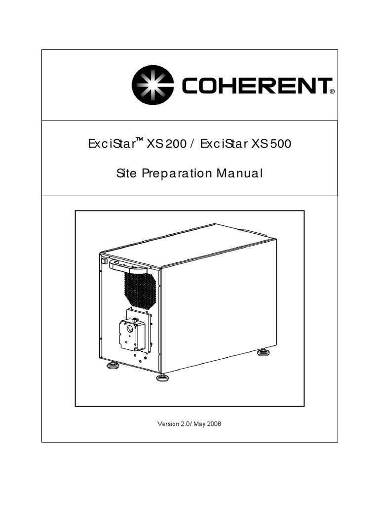 Eximaer Coherent XS200 Manual | PDF
