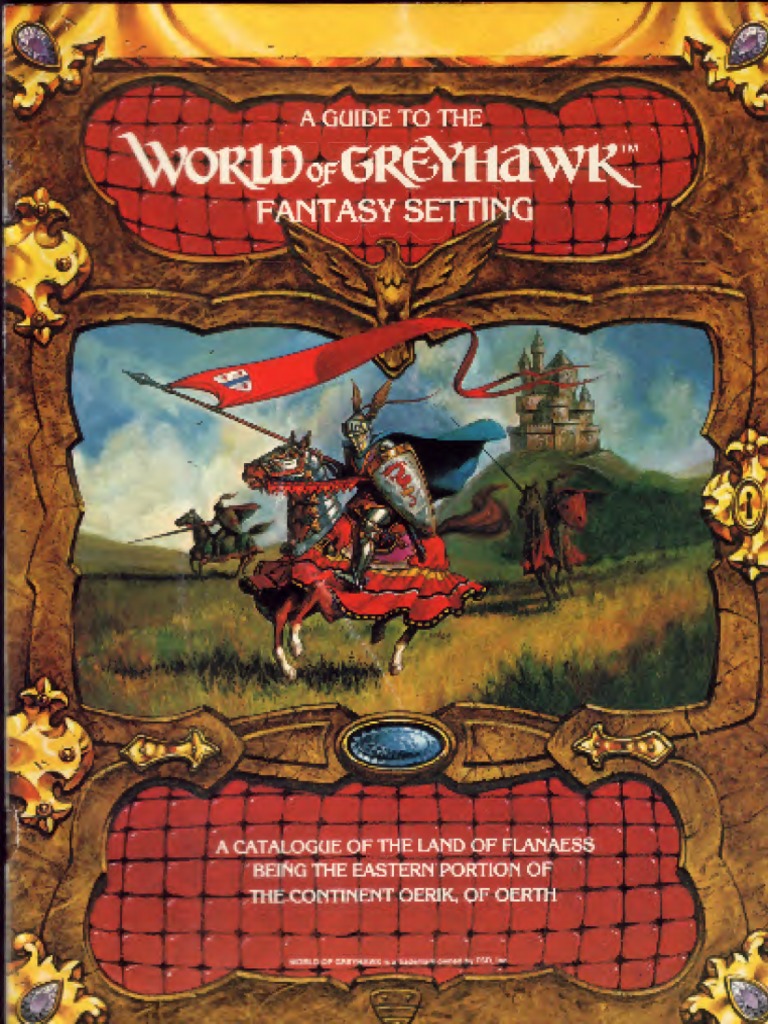 Tsr01015 - 1st Ed. AD&D - World of Greyhawk (Boxed Set) (Full) - Text ...