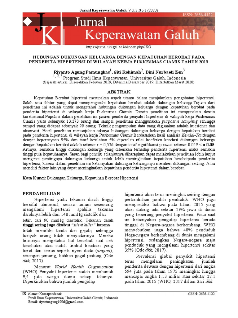 Hubungan Dukungan Keluarga Dengan Kepatu | PDF | Pengembangan Diri | Kesehatan Holistik
