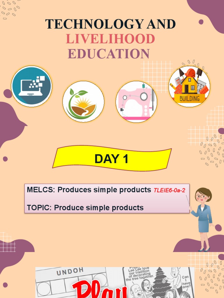 Tle6 (Lesson 1) | PDF