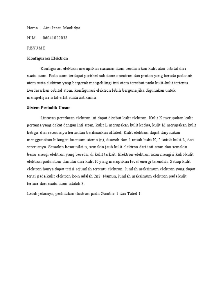 Resume Materi 3 - Aini Izzati Maulidya | PDF