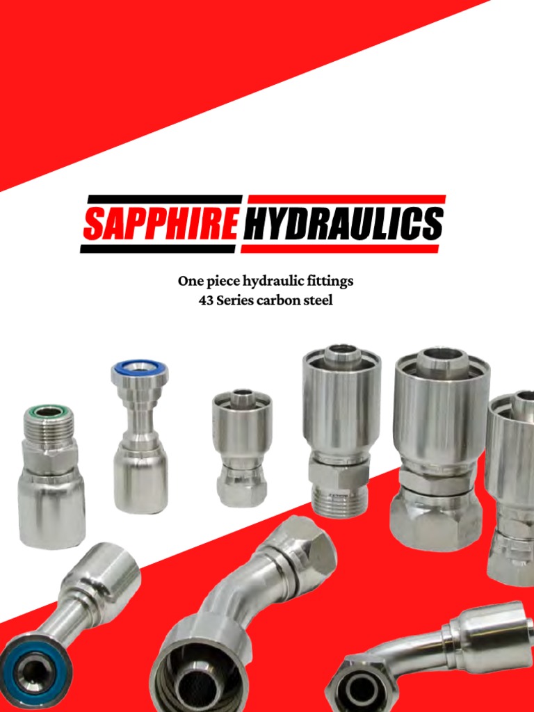 Hydraulic Fittings | Download Free PDF | Pipe (Fluid Conveyance ...