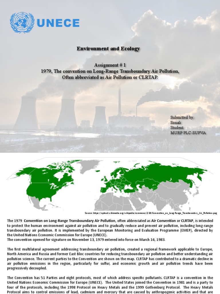 Transboundary Air Pollution | PDF | Air Pollution | N Ox