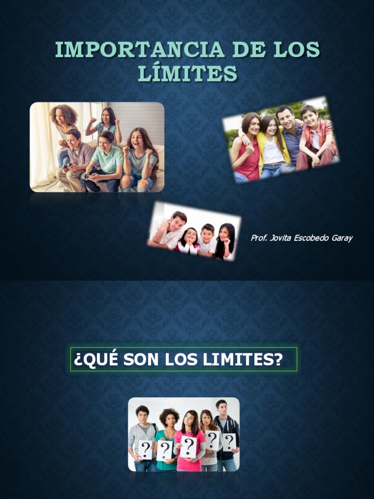 Importancia de Los Límites | PDF | Cognición | Sicología