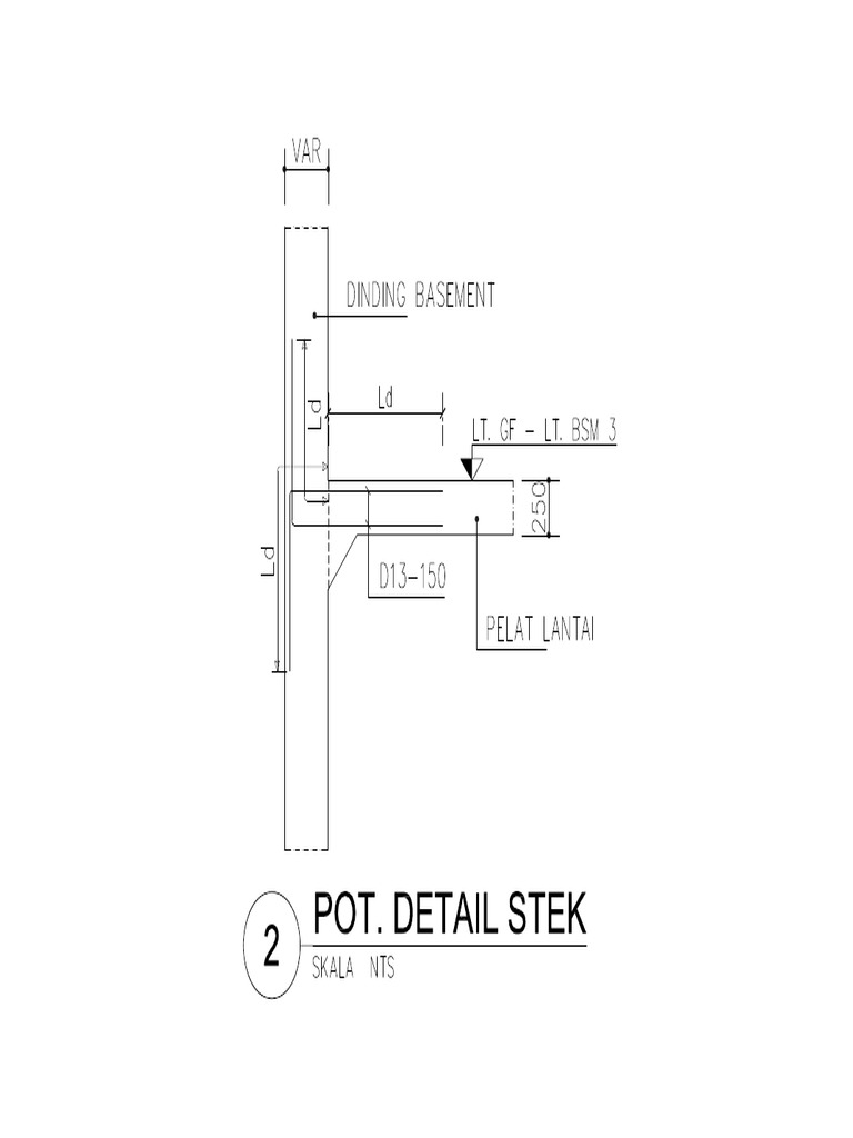Detail Stek Lipat | PDF