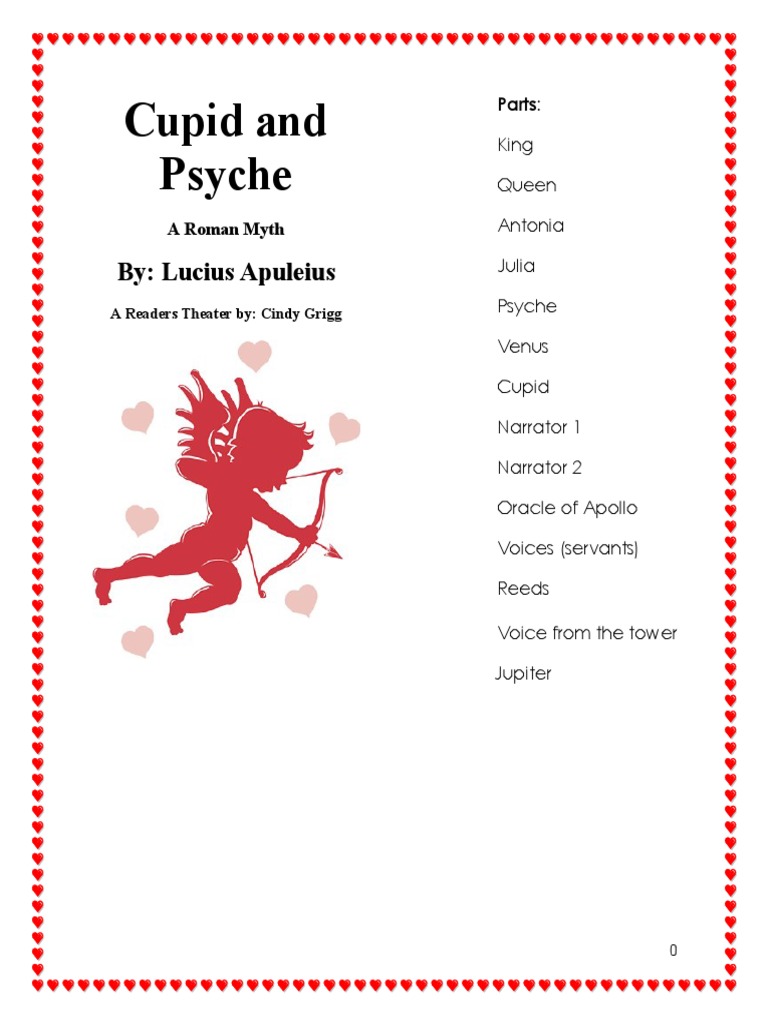 Valentines Day Readers Theater Cupidand Psyche | PDF | Cupid | Roman ...