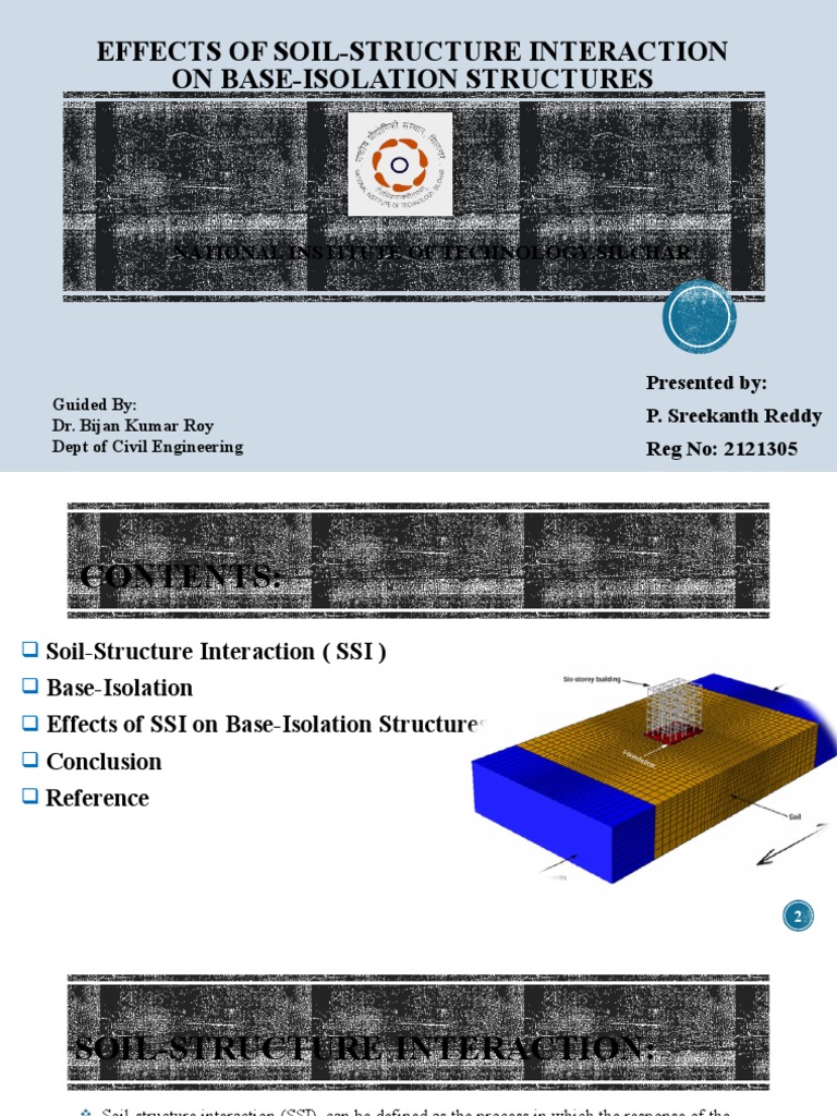Effects of Soil-Structure Interaction On Base-Isolation | PDF | Solid Mechanics | Seismology