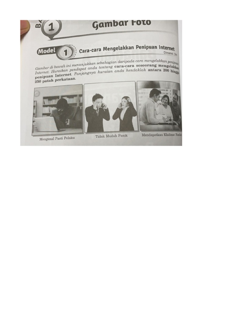 Karangan Pendapat SPM Contoh Bahan - 1 | PDF