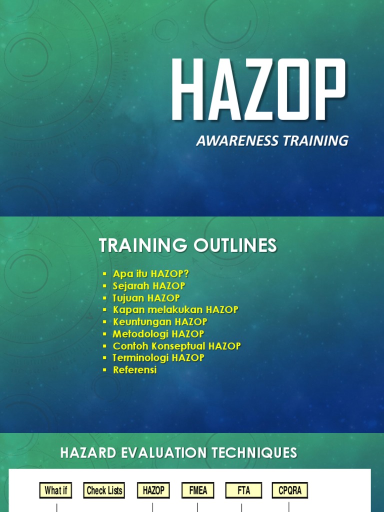 HAZOP Awareness Training | PDF