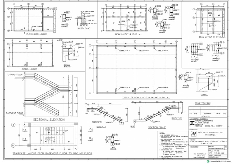 Beam Framing and Reinforcement Details | PDF