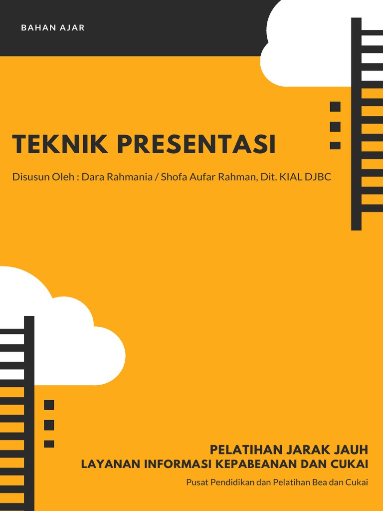 Teknik Presentasi Efektif DJBC | PDF | Bisnis | Pengembangan Diri