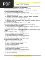Worksheet Science Grade 4 (Part of Plants) | PDF | Plant Stem | Leaf