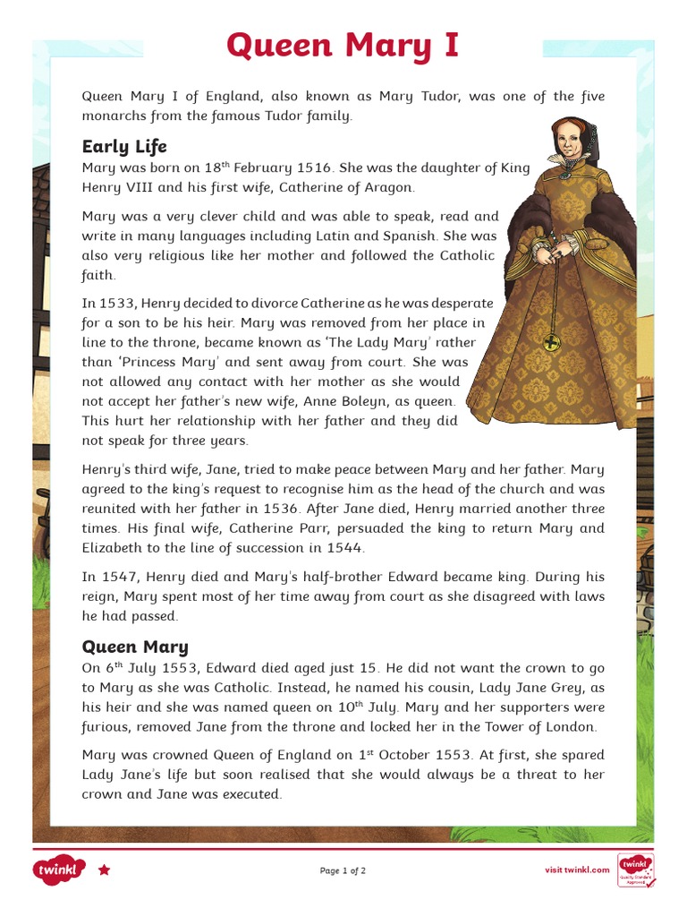 P5 Reading Exercise 66-2 | PDF | House Of Tudor