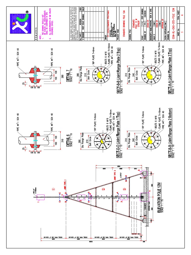 Standard Pole 12m | PDF