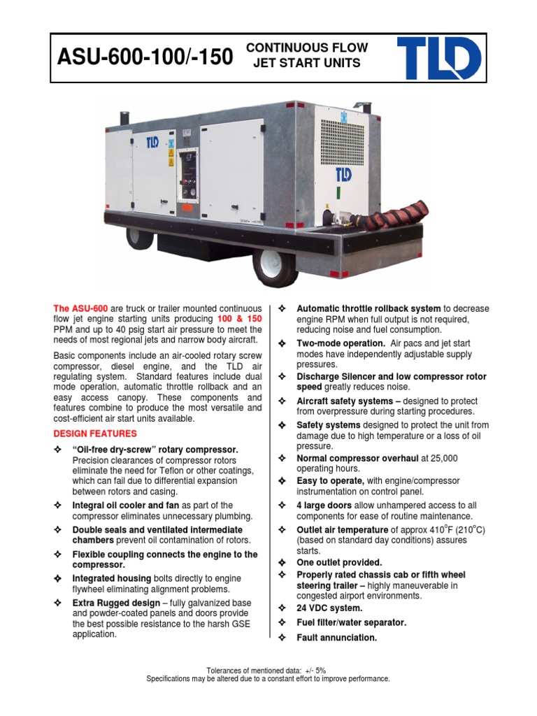 ASU 600 150 - Datasheet | Download Free PDF | Jet Engine | Engines