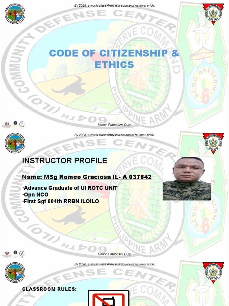 Code of Ethics Ppt3 | PDF | Social Institutions