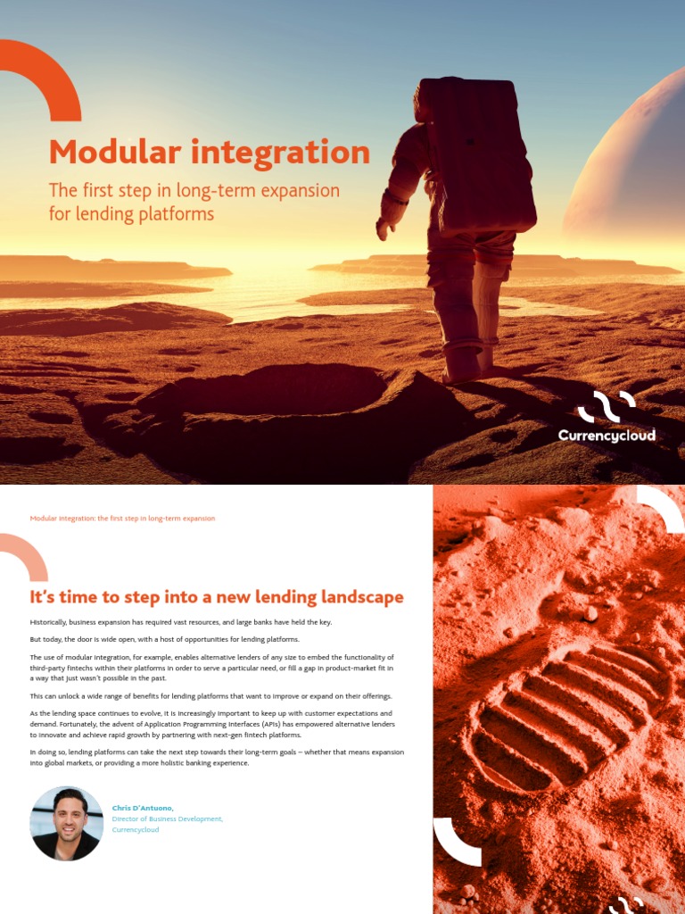 Modular Integration for Lending Growth | PDF | Banks | Loans
