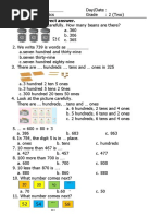 Remedial Maths Unit 2 Exercises | PDF | Language Arts & Discipline