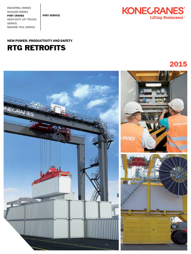 RTG Konecranes Booklet RTG Retrofits 2015 en | PDF | Diesel Engine ...