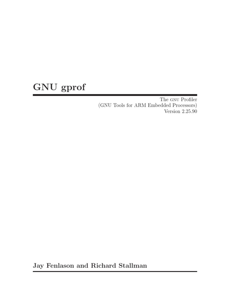 Gprof | PDF