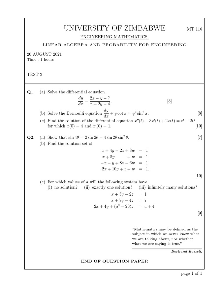 MT 116 Test 3 (2021) | PDF