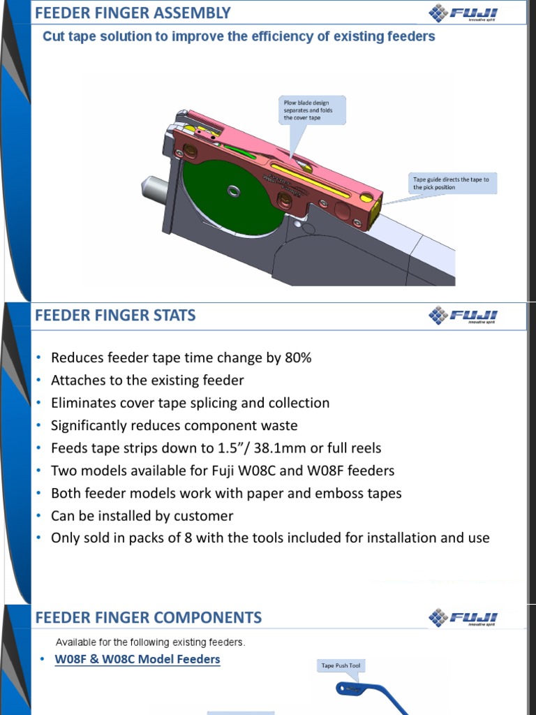 Fuji Feeder - Finger - Presentation - Ver 01 | PDF Fuji Feeder - Finger - Presentation - Ver 01 | PDF
