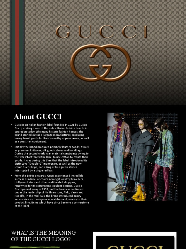 Gucci PPT 8 March 2022 | PDF | Brand | Luxury Brands