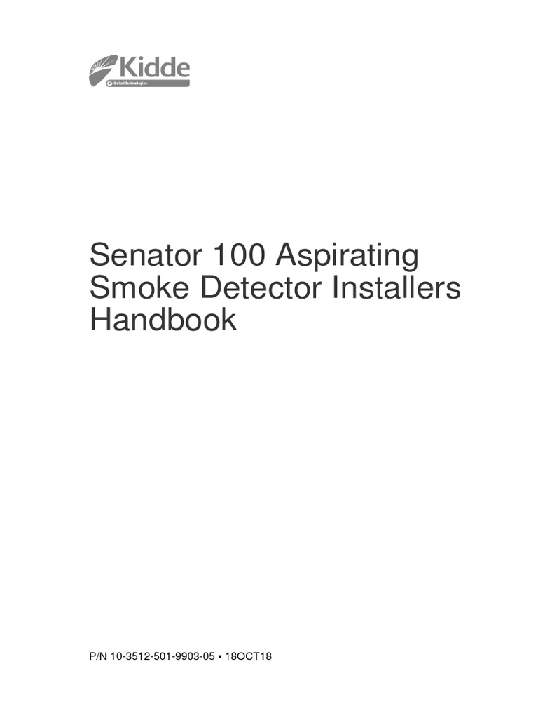 10-3512-505-SN10-05 Senator 100 Installers Handbook EN (Kidde) | PDF ...