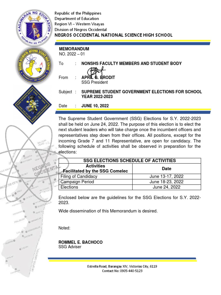 Memo Elections | PDF | Commission On Elections (Philippines) | Elections