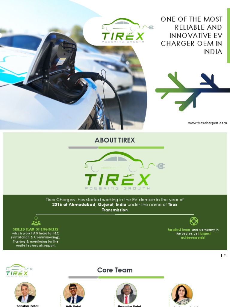 Tirex Corporate Presentation-1 | PDF | Battery Charger | Electrical ...