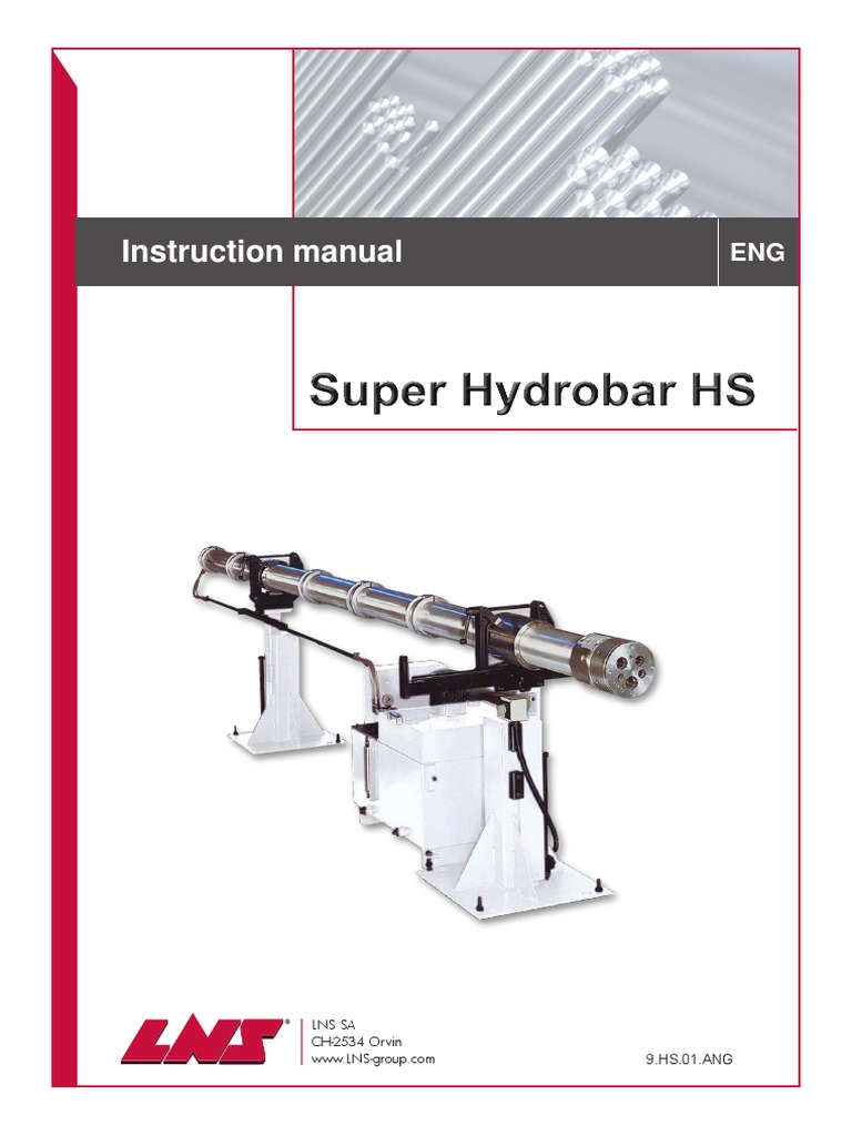 Super Hydrobar Hs Series | PDF | Electrical Connector | Screw