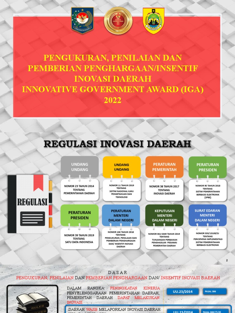 Penilaian Dan Pengukuran IGA 2022 - Sragen-2 | PDF