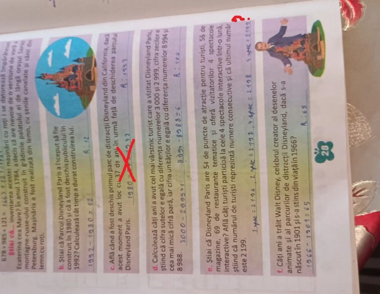 Matematica Distractiva in Parcul de Distractii - 1 | PDF