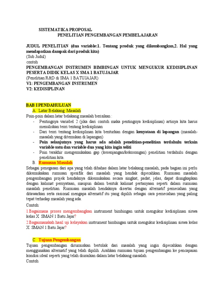 SISTEMATIKA PROPOSAL Reguler | PDF | Seni