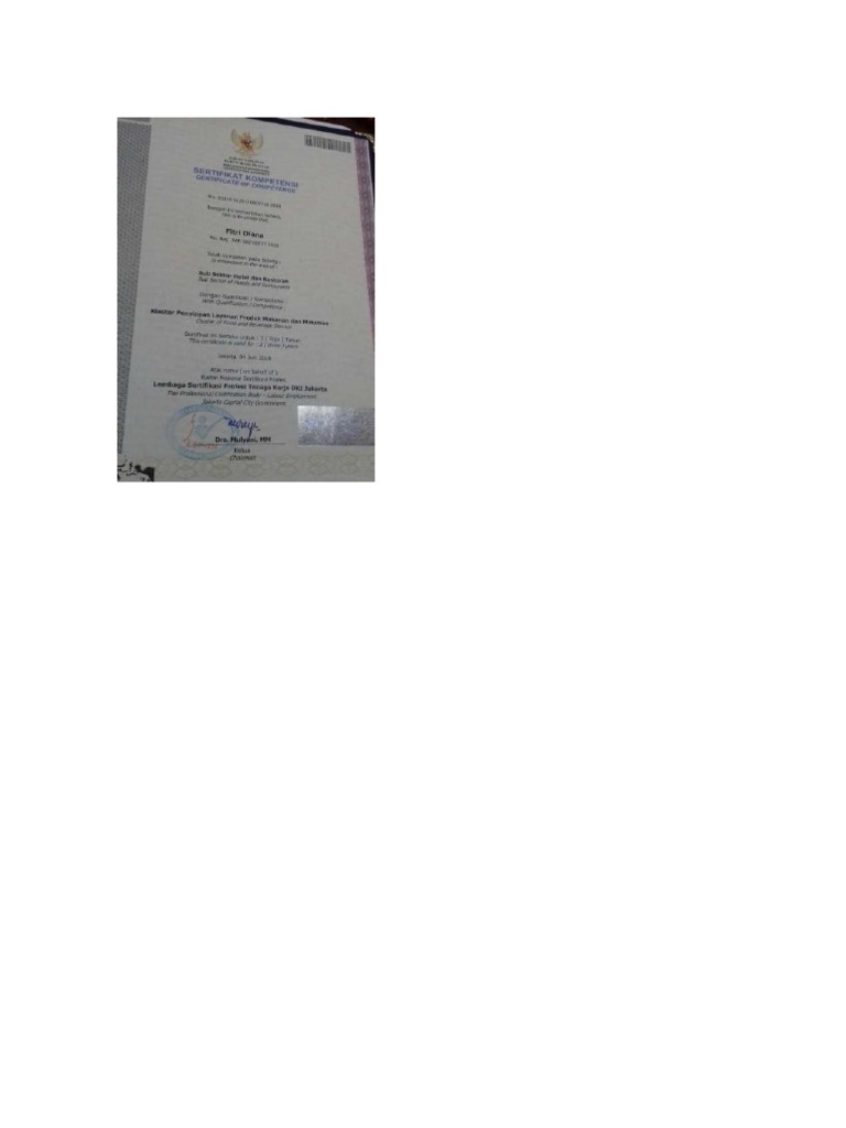Sertifikat Ok Compressed Pdf