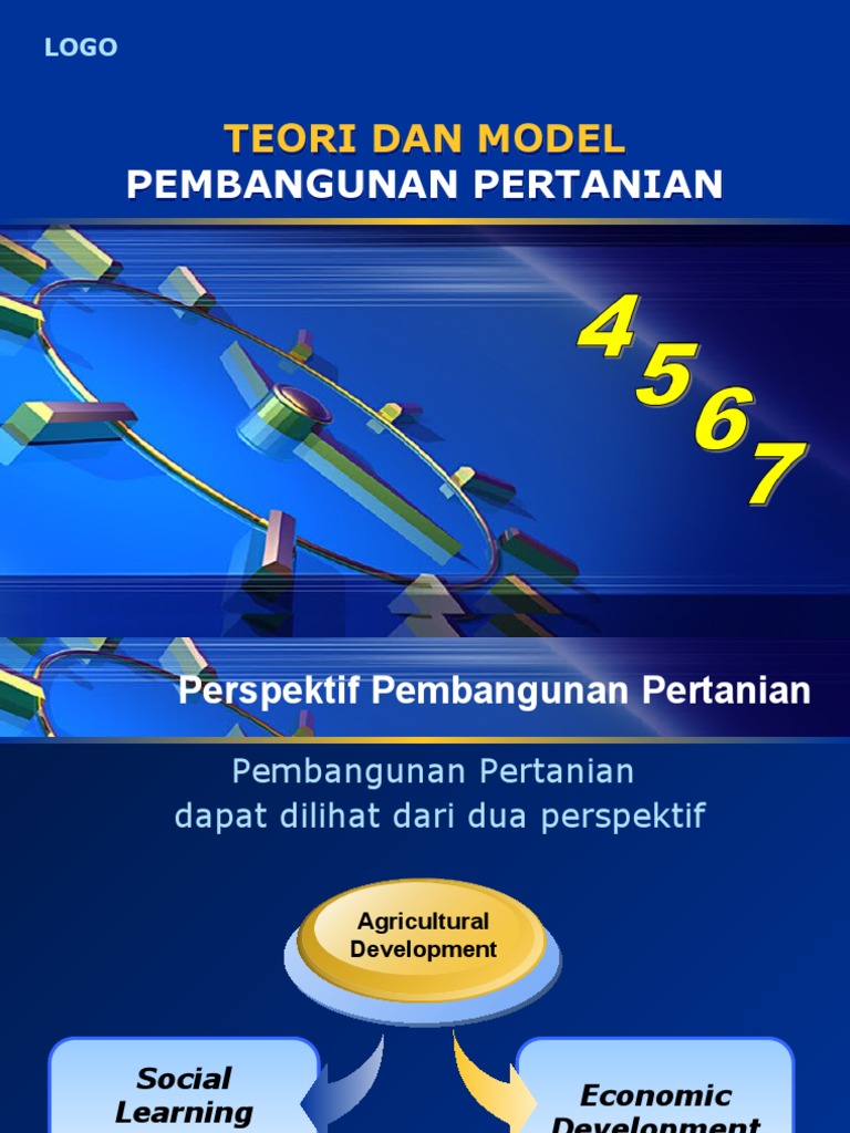 Pertemuan 9-Teori Dan Model Pembangunan Pertanian | PDF