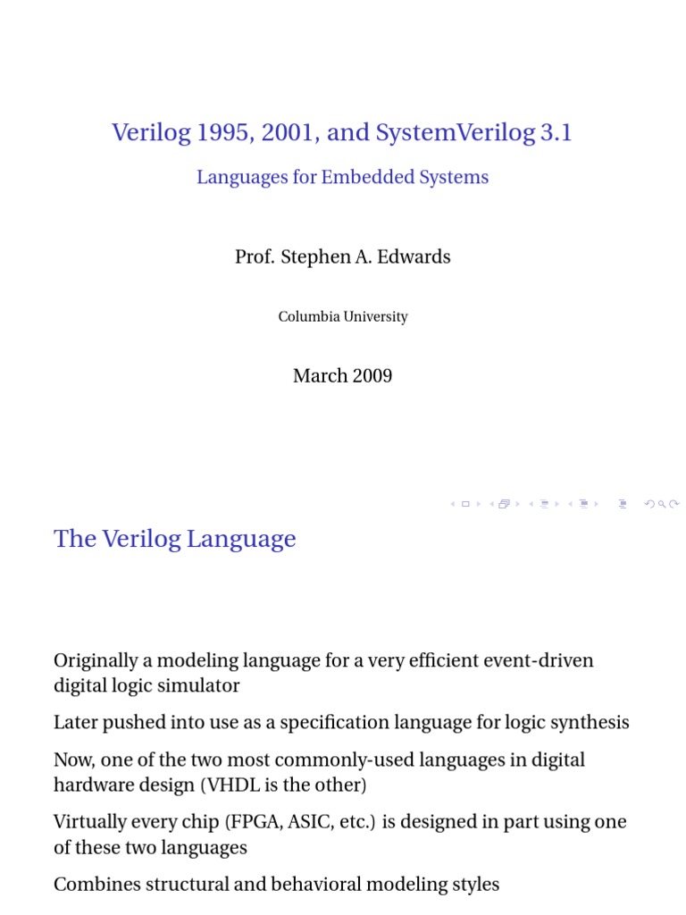 Dokumen - Tips Verilog Basic | PDF | Vhdl | Logic Synthesis