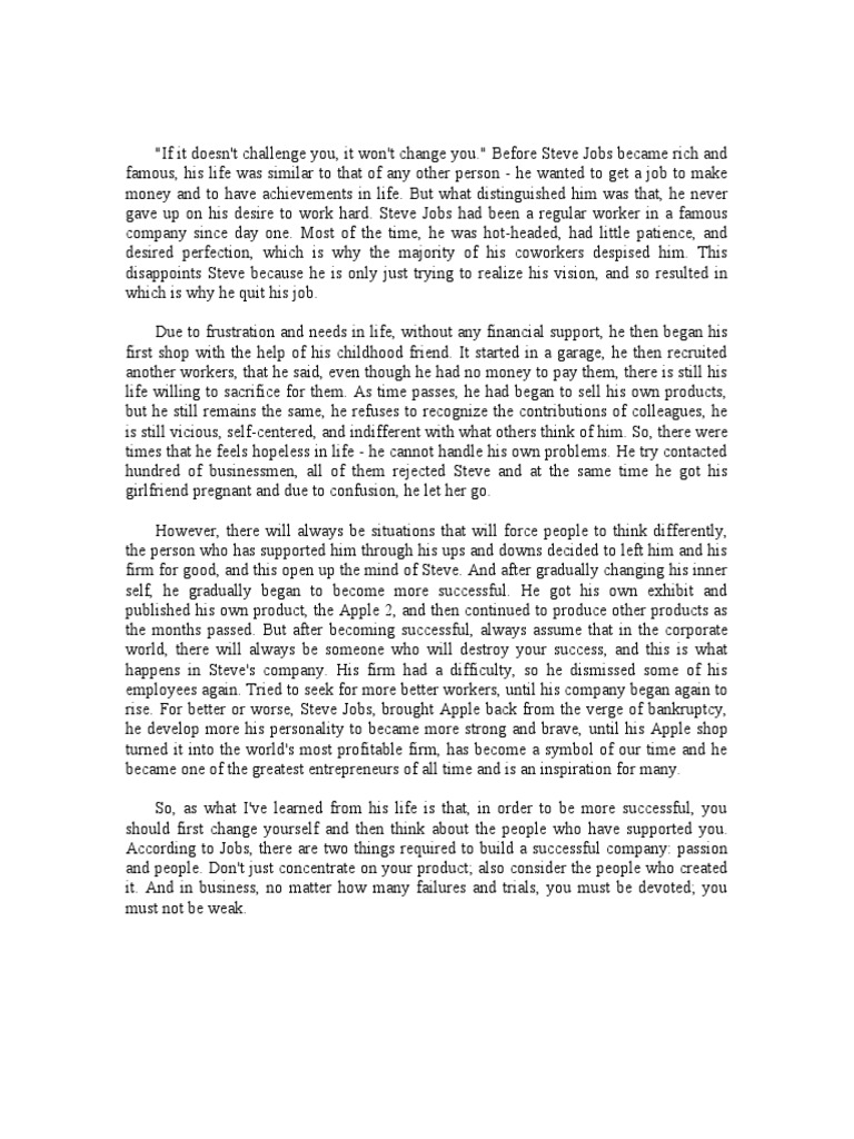 Steve Jobs | PDF | Apple Inc.