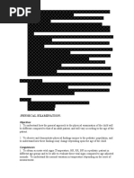 Comprehensive Pediatric Physical Examination | PDF | Medical ...