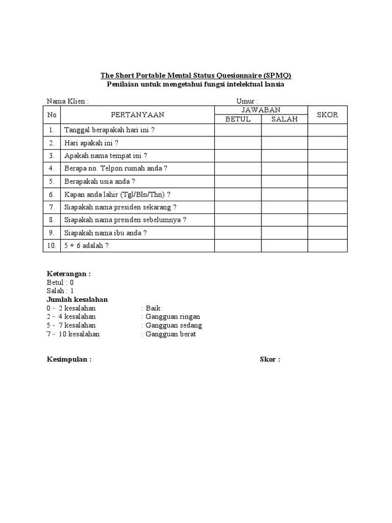 Pengkajian Idb | PDF