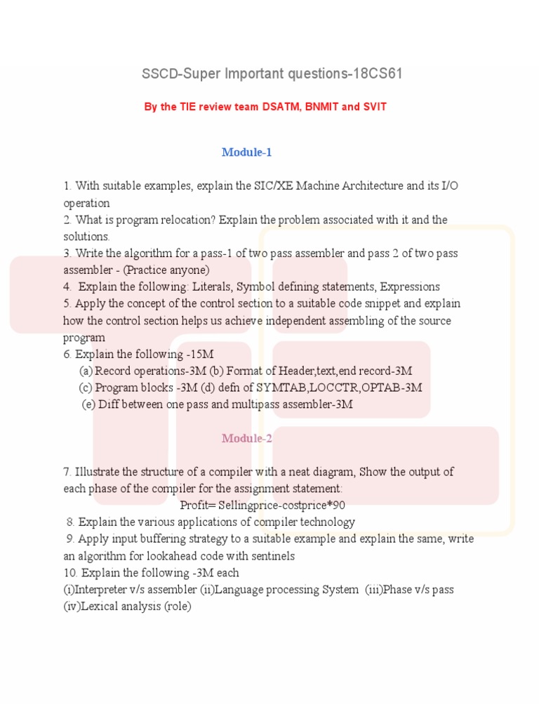 SSCD (1) PDF | PDF | Parsing | Syntax (Logic)