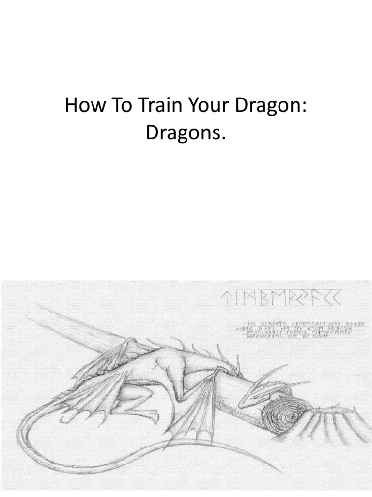 How To Train Your Dragon - A Compendium of Dragons. | PDF