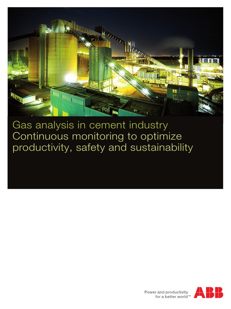 Gas Analysis Cement 3BDD016597EN Final | PDF | Calibration ...