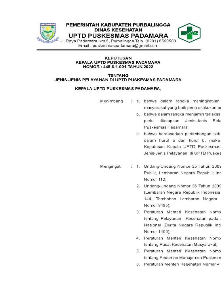 Format SK | PDF | Pengembangan Diri
