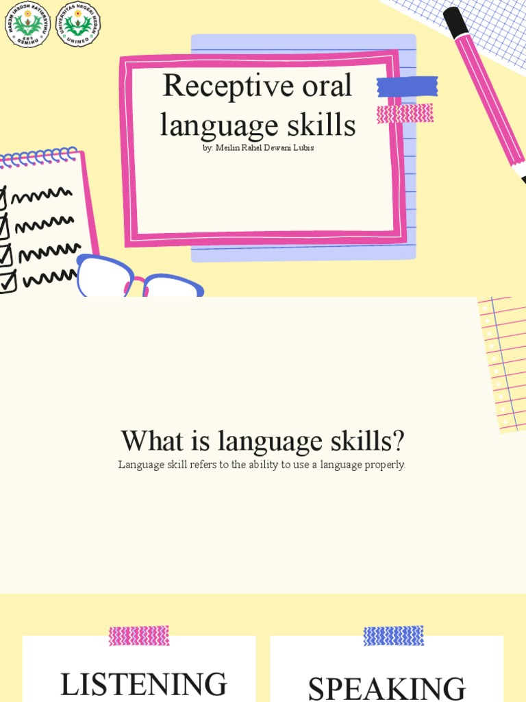 Enhancing Receptive Oral Language Skills | PDF