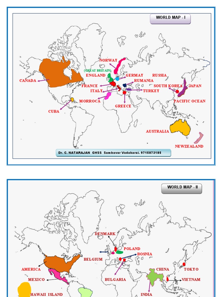 World Map X STD Em-1 | PDF | Academic Degree | Vocational Education
