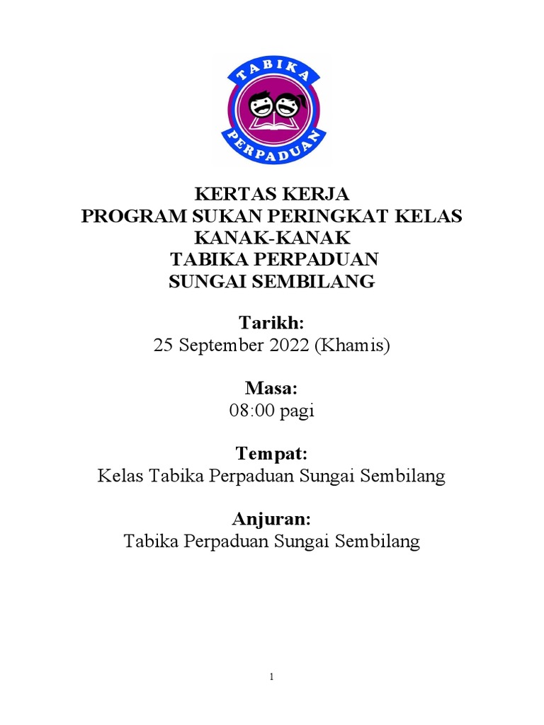 Kertas Kerja KRT | PDF